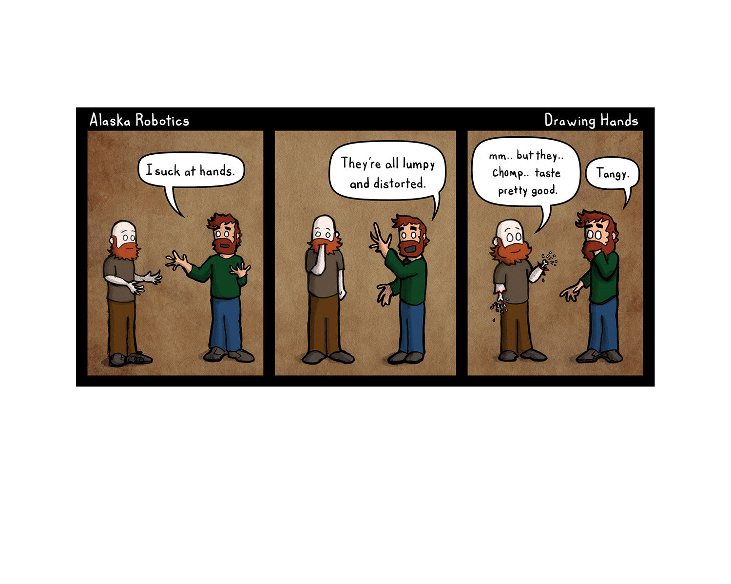 Drawing Hands – Alaska Robotics Gallery