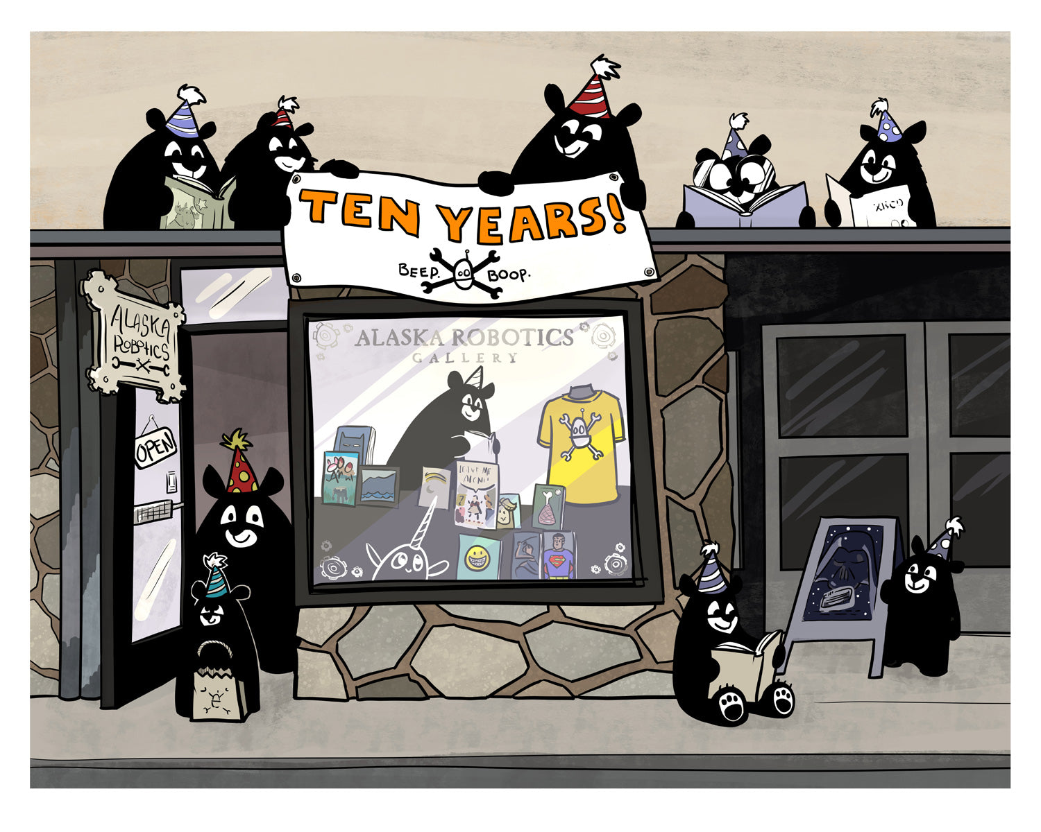 10 Year Anniversary Print – Alaska Robotics Gallery