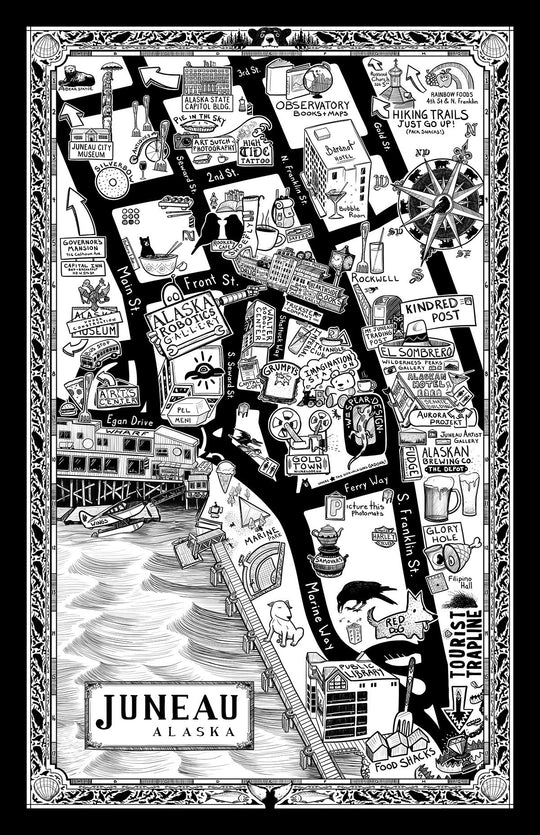Juneau Map – Alaska Robotics Gallery