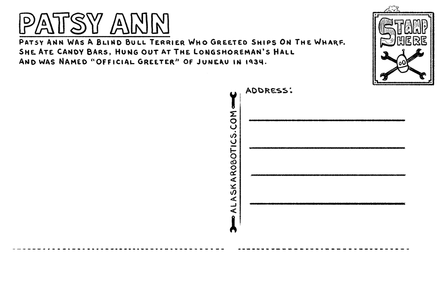 Patsy Ann Postcard – Alaska Robotics Gallery